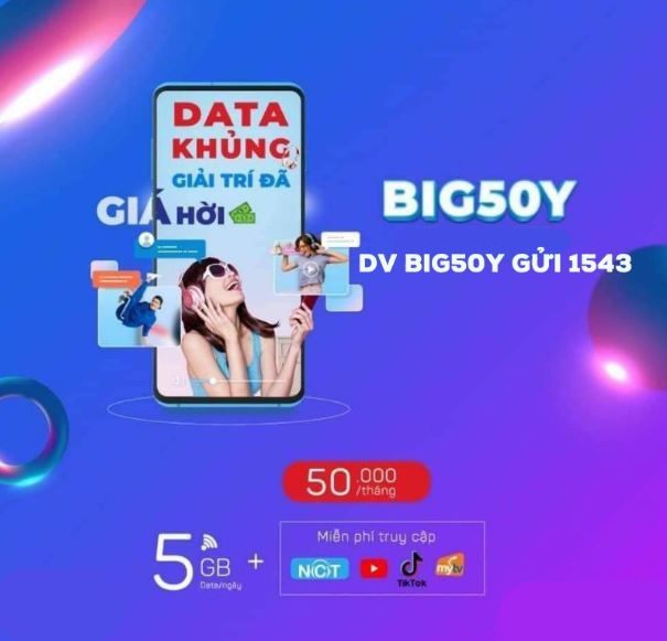 Hướng dẫn cách đăng ký gói BIG50Y của VinaPhone đơn giản